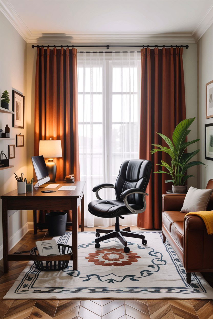 30 Clever Living Room Curtain Dividers for Your Home - Our Secondhand House